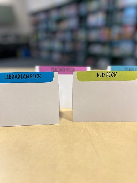 Library Life: the shelf talkers I've been wanting