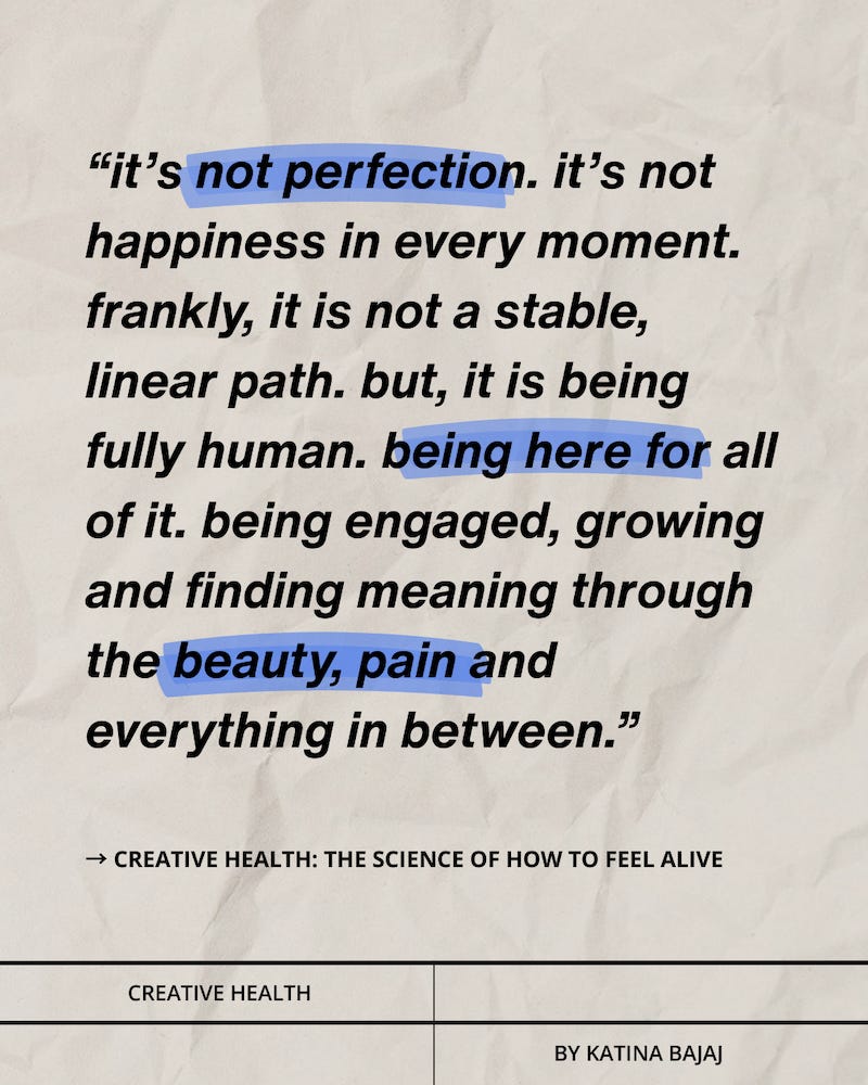 How To Feel Alive Again: The Science of Creative Health