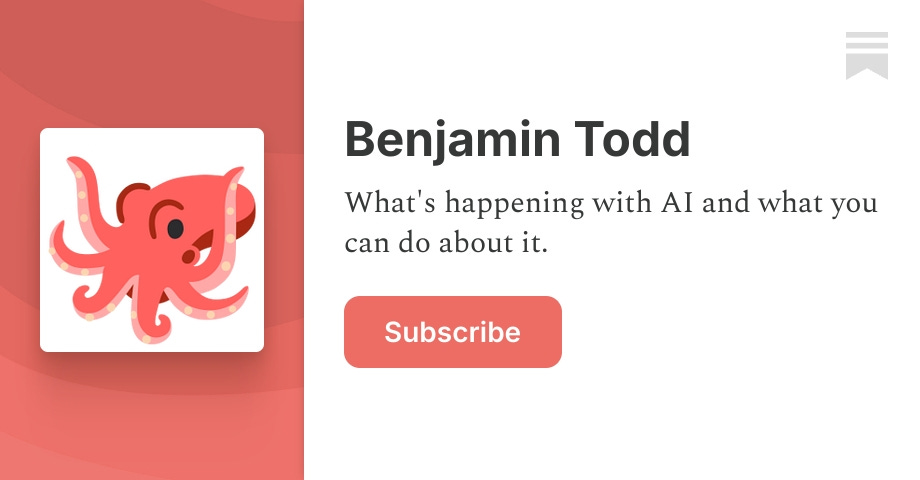 Benjamin Todd | Substack
