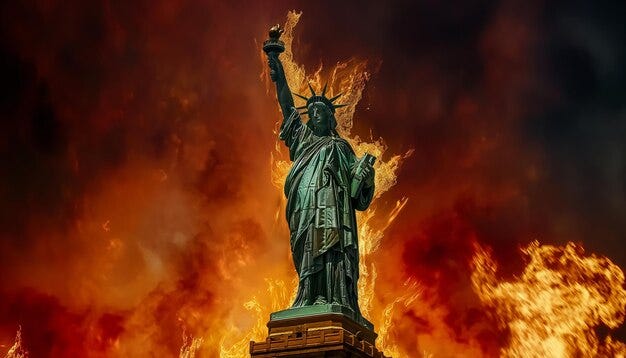 Liberty's Enduring Flame Is Priceless - by Justin Smith
