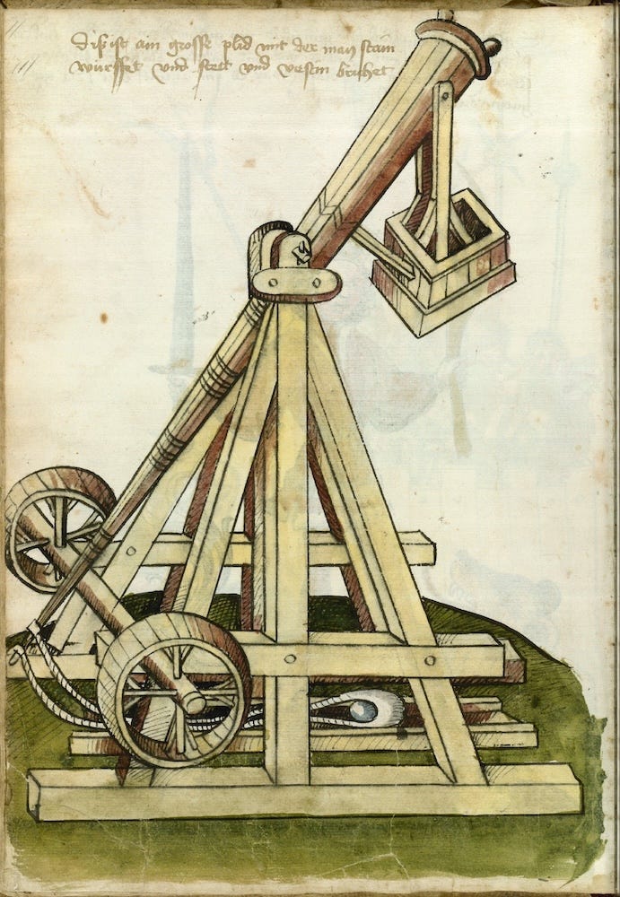 THE TREBUCHET RHYME - by Loades of History, Mike Loades