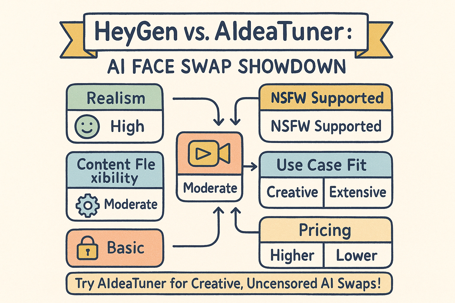Uncensored AI Image Generator Showdown: HeyGen vs. AIdeaTuner