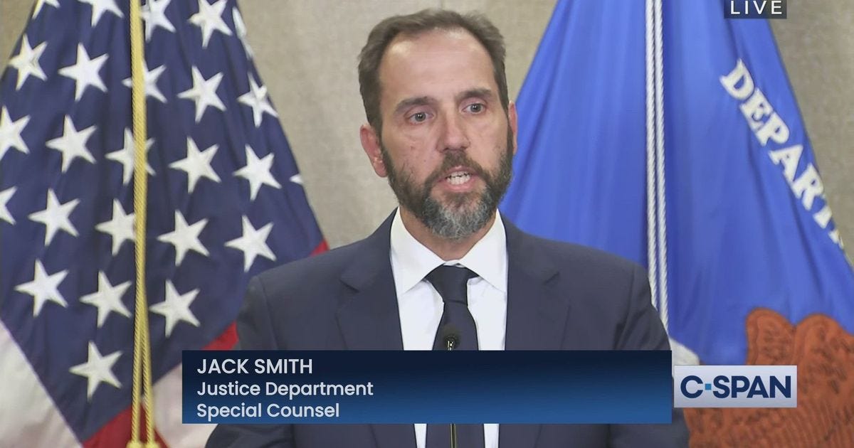 Jack Smith’s Testimony: A Reminder that Donald J. Trump Owns All of It