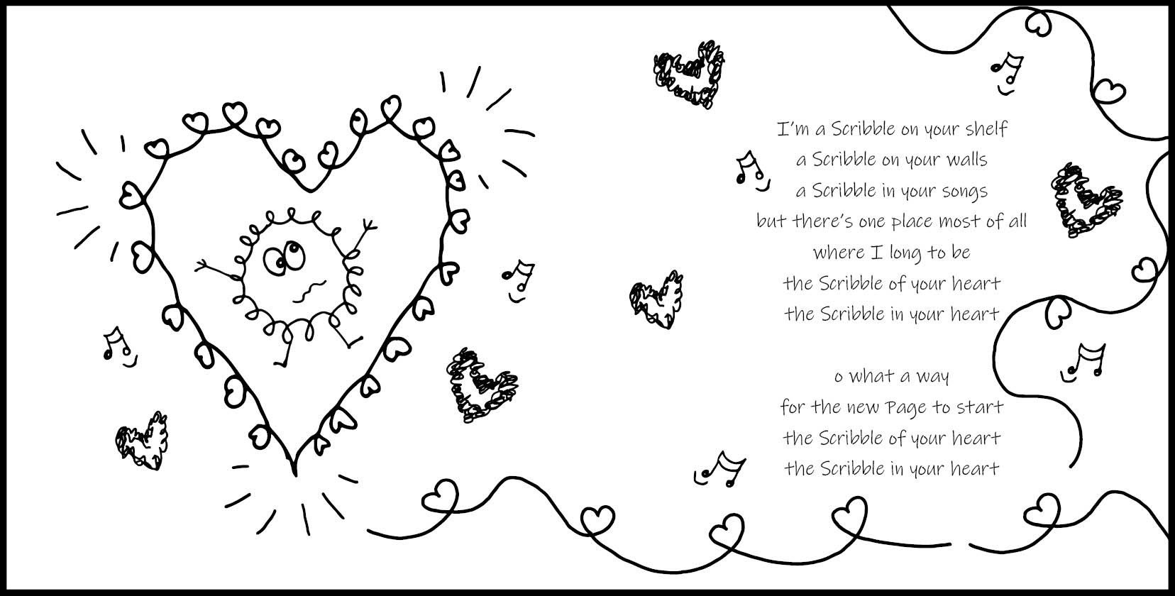 30 - Scribble On Your Shelf - Scribble & Pen