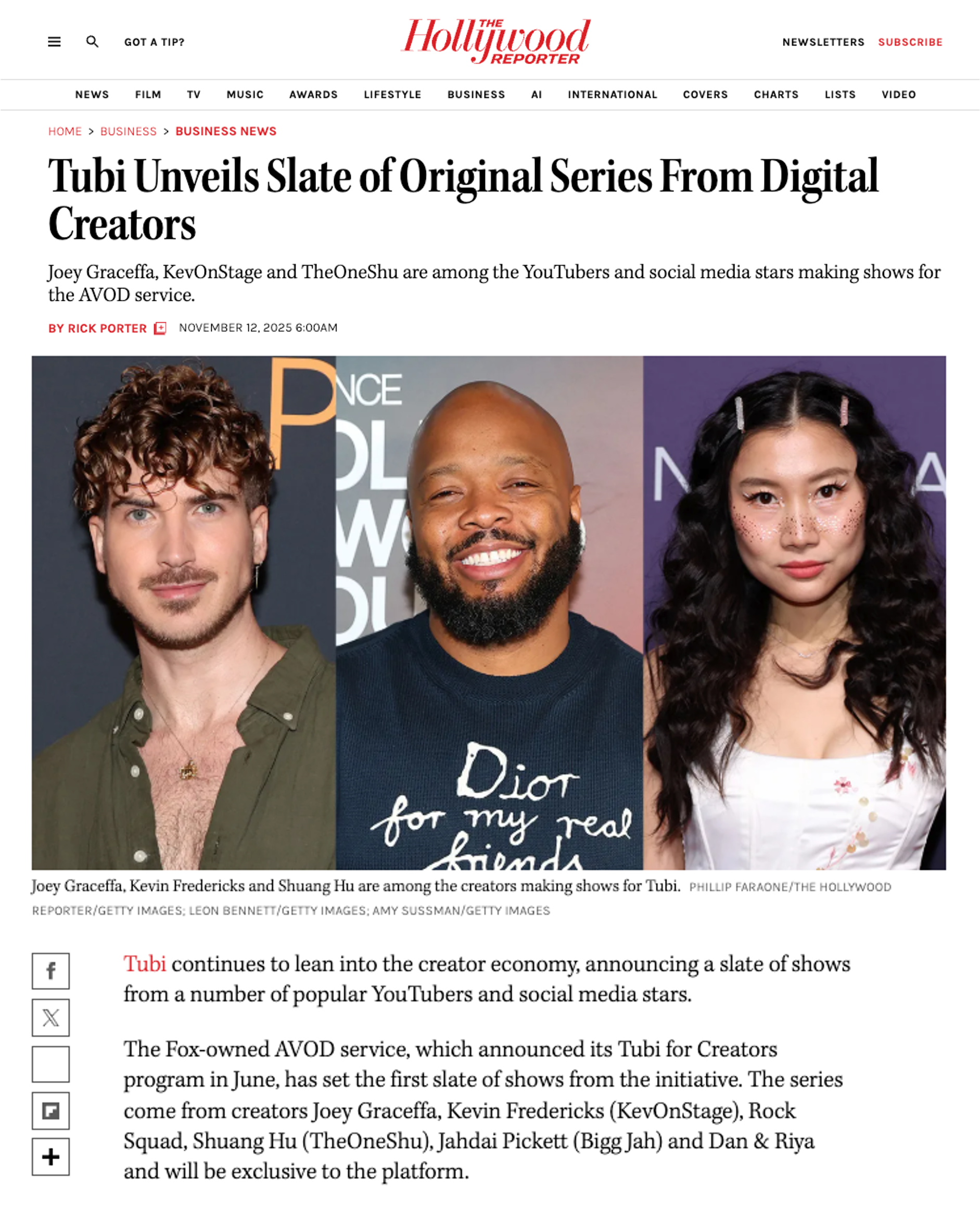 Tubi + Creators = Zag - by Evan Shapiro - Media War & Peace