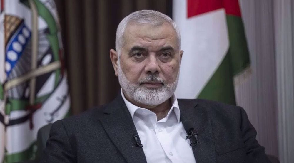 Hamas leader Ismail Haniyeh assassinated in Tehran, Hamas blames Israel