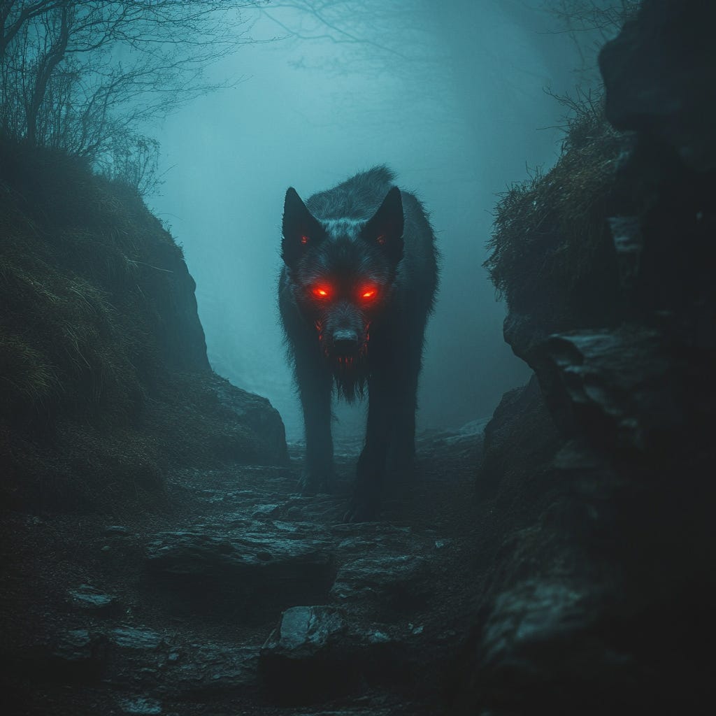 Myth of the Day: Barghest - Mythology: Gods and Monsters