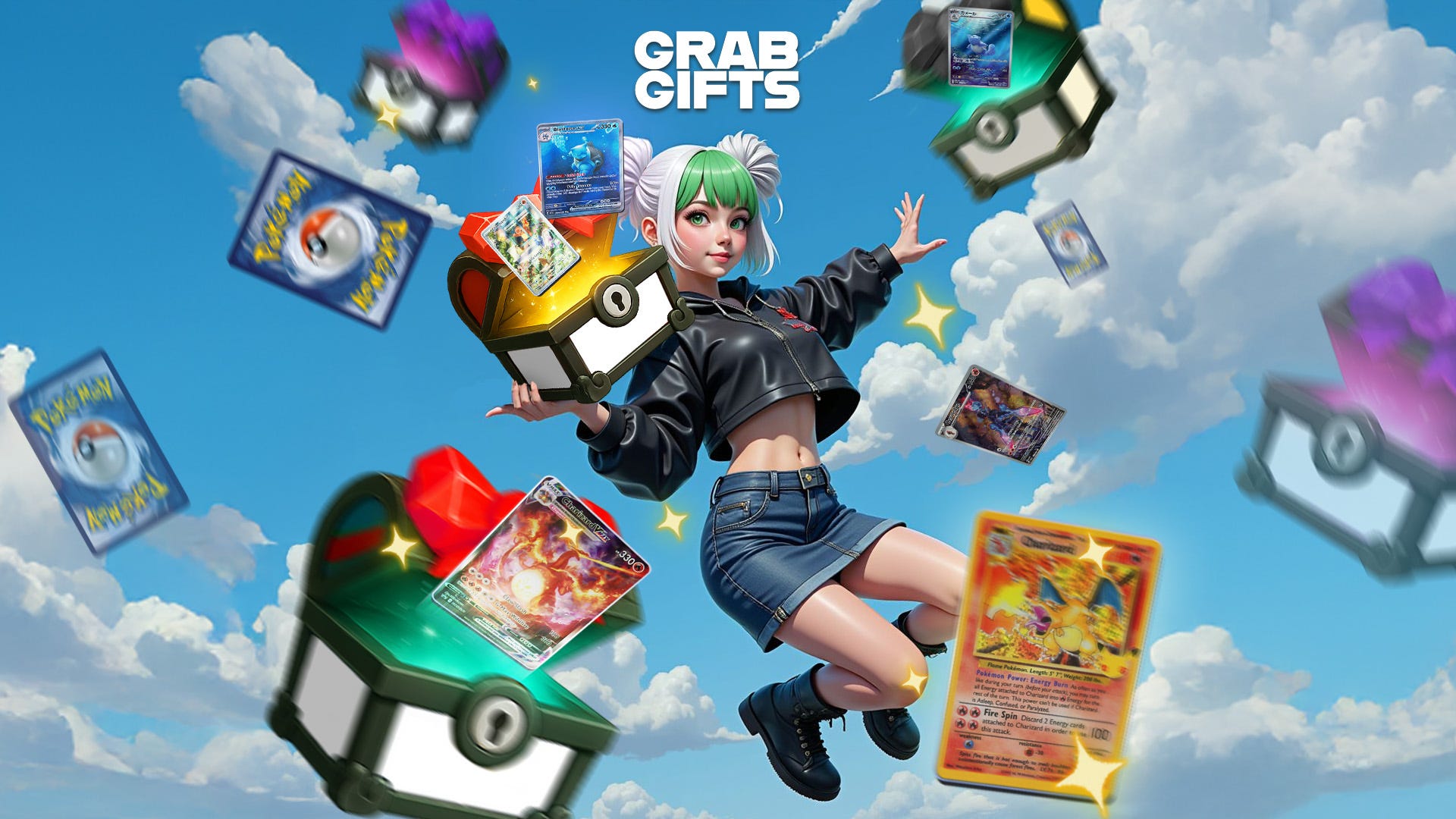 Pokémon Cards Have Landed on GrabGifts! - GOAT Gaming