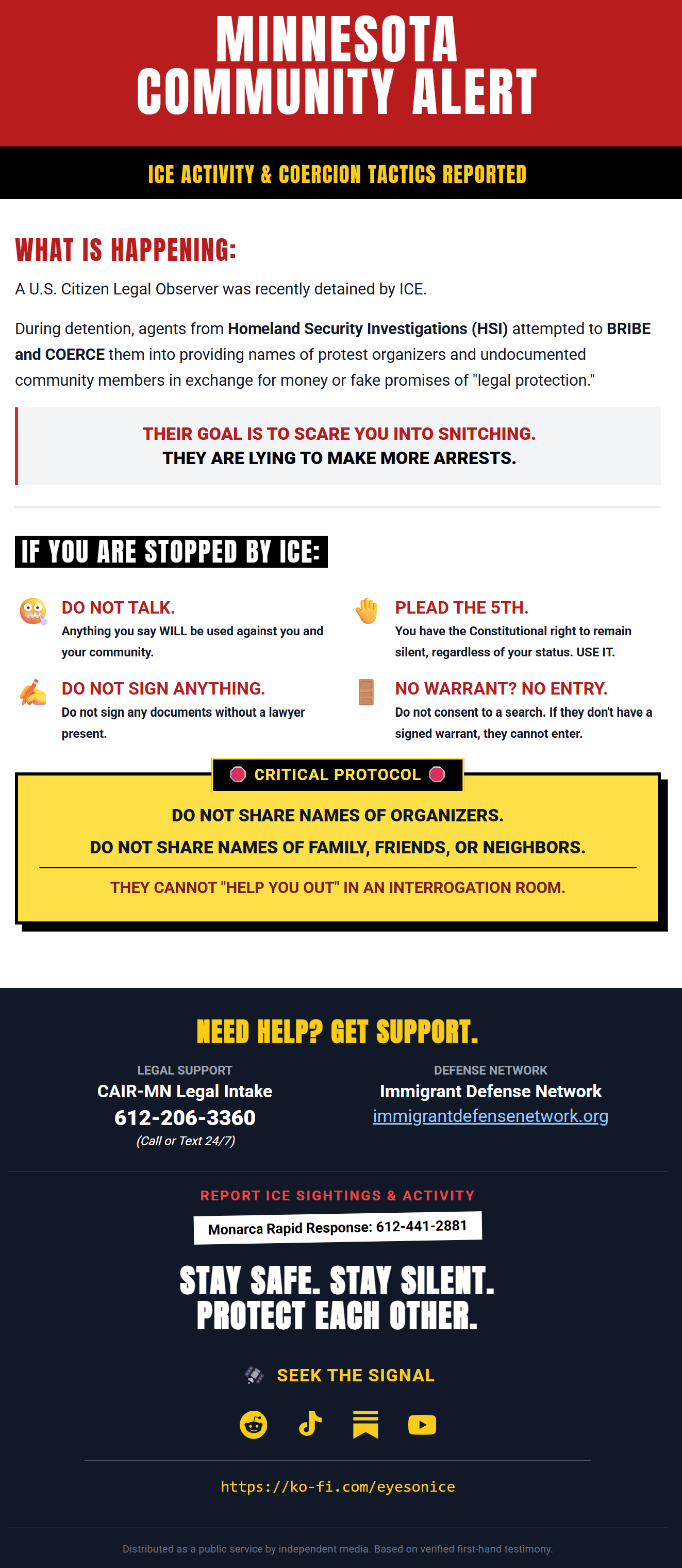 NNESOTA ALERT: ICE DESCENDS INTO CORRUPTION, EXTORTION, AND BRIBERY –U ...