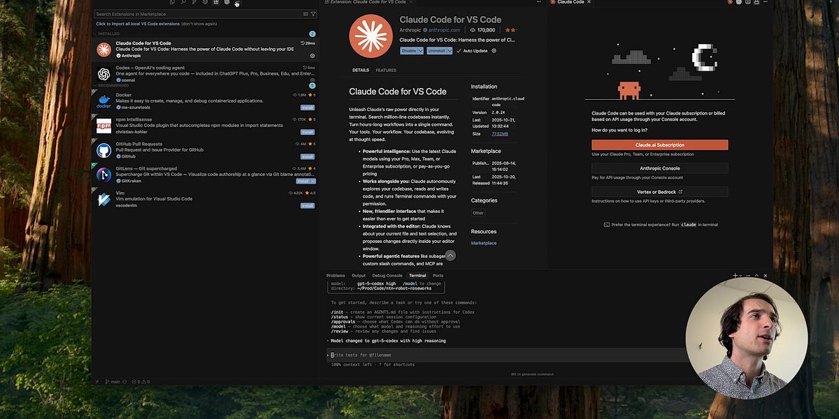 CLI vs Extension for Claude Code and Codex: Two Ways to Use AI Coding ...