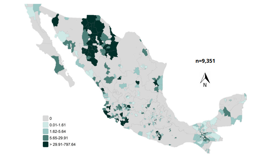 Mexico measles cases near 3,000 in 2026 to date