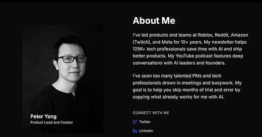 Behind the Craft by Peter Yang | Substack
