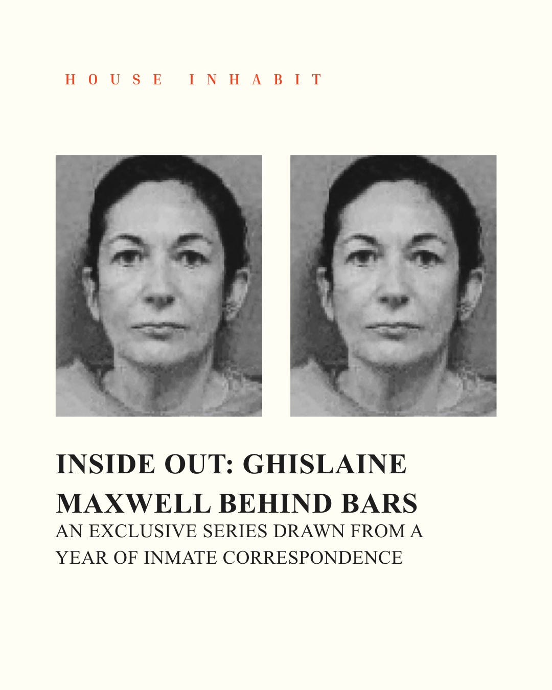 Inside Out: Ghislaine Maxwell Behind Bars