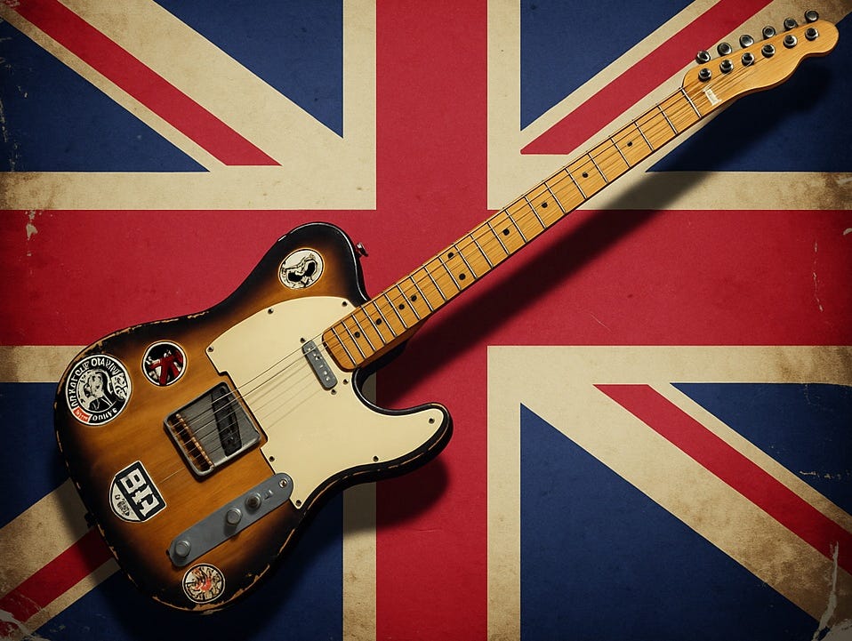 British punk and new wave songs from the '70s and early '80s with the ...