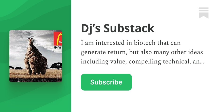 Dj’s Substack | Getting alpha | Substack