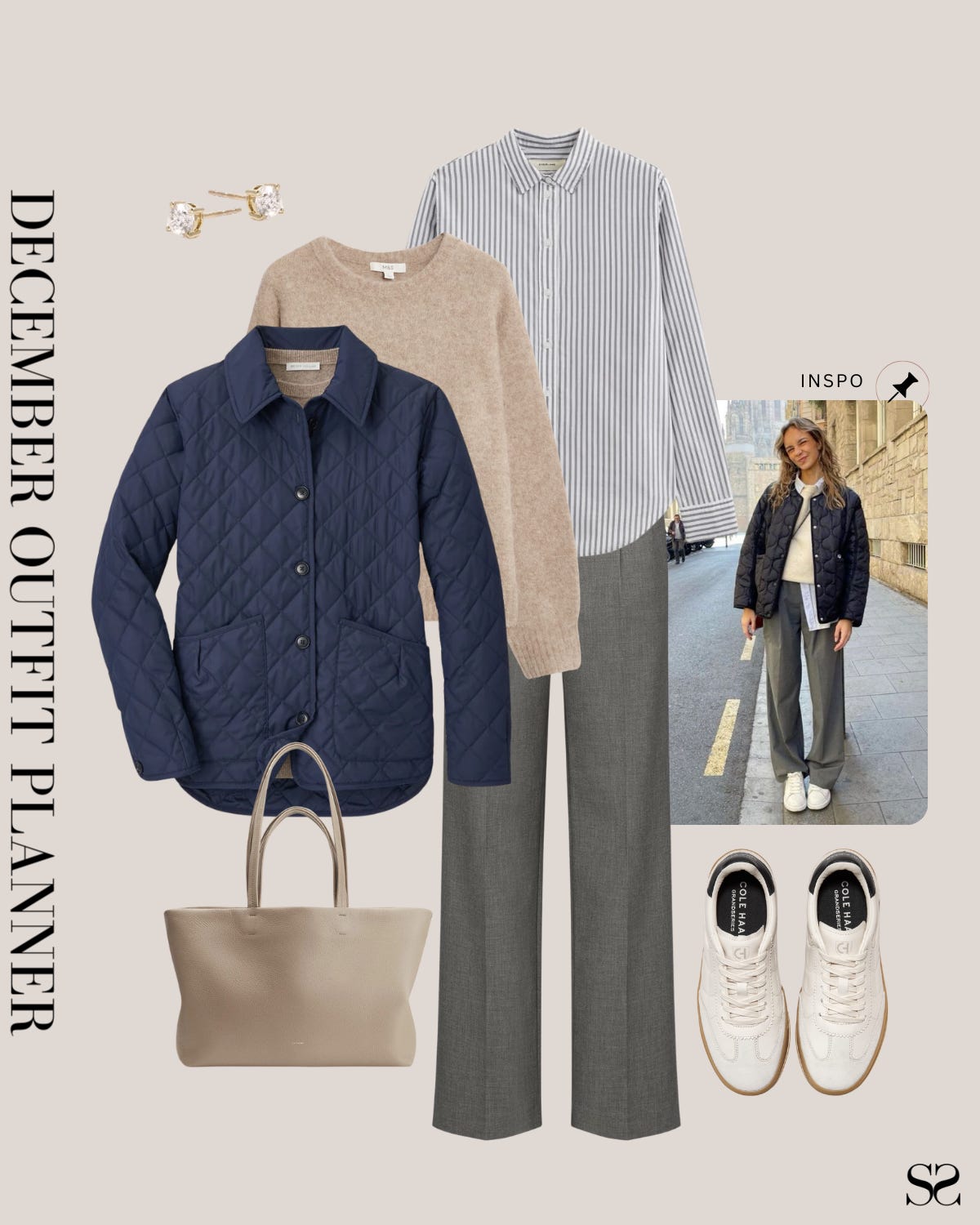 December Outfit Planner - by Sarah Hancock