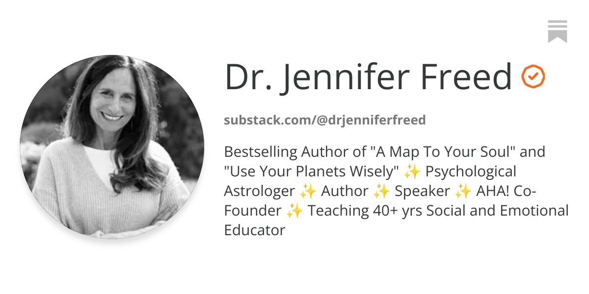 Dr. Jennifer Freed | Substack