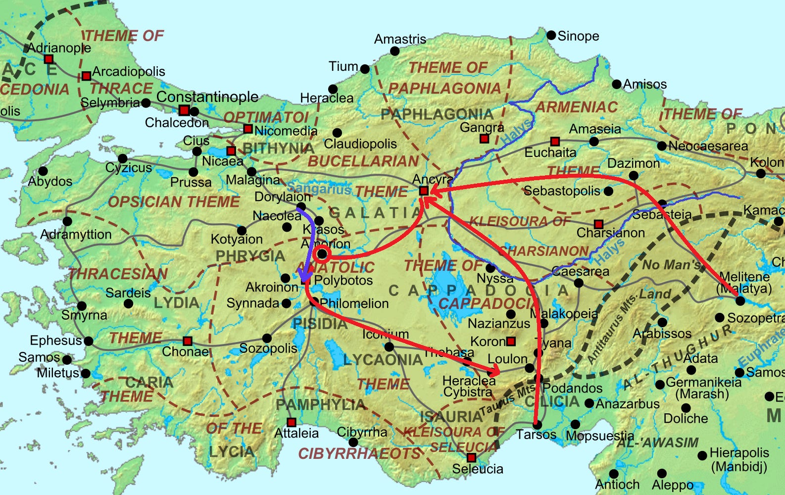 The Birth of Byzantine Operational Art: The Arab-Byzantine Frontier, Part 2