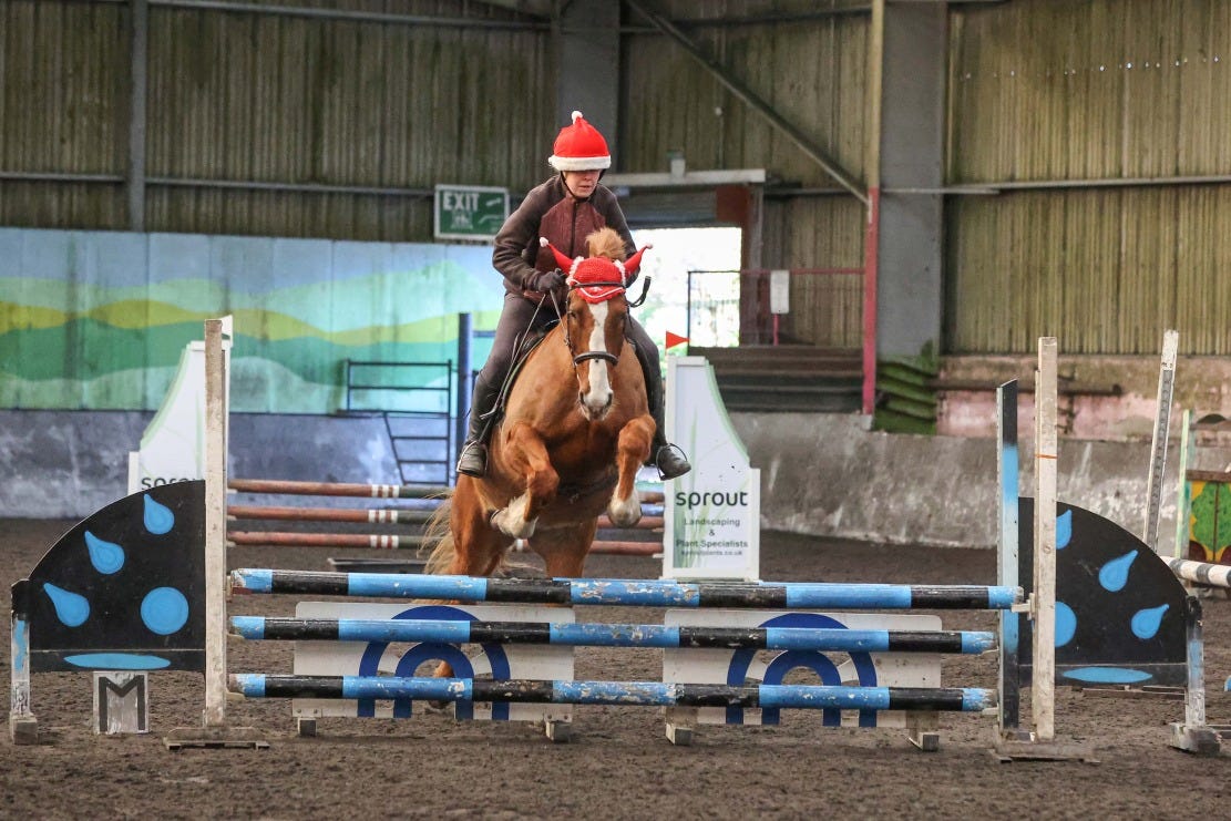 Christmas Derby challenges lead to an abundance of prizes at Connell Hill