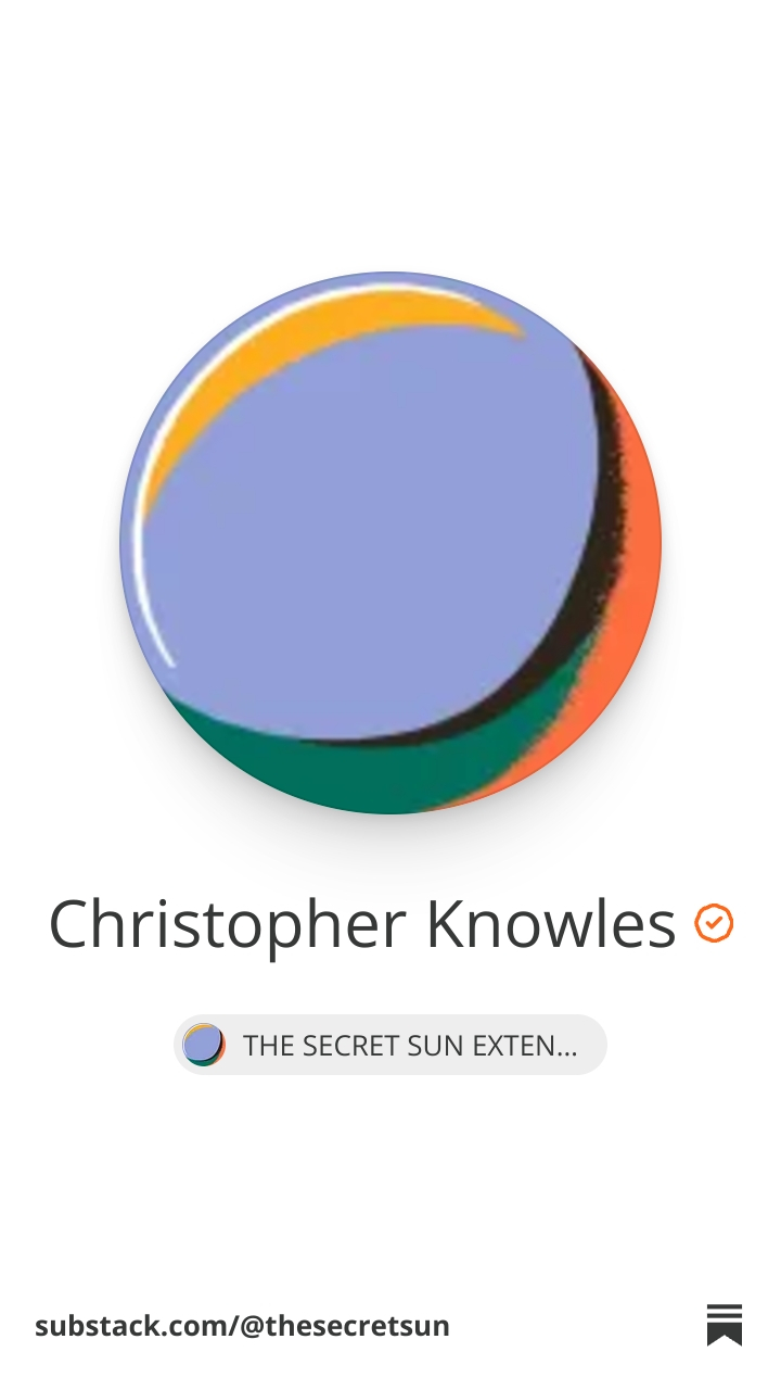 Christopher Knowles | Substack