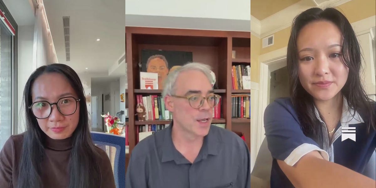 Sinocism Live: Dispatches from China with Afra Wang and Jasmine Sun