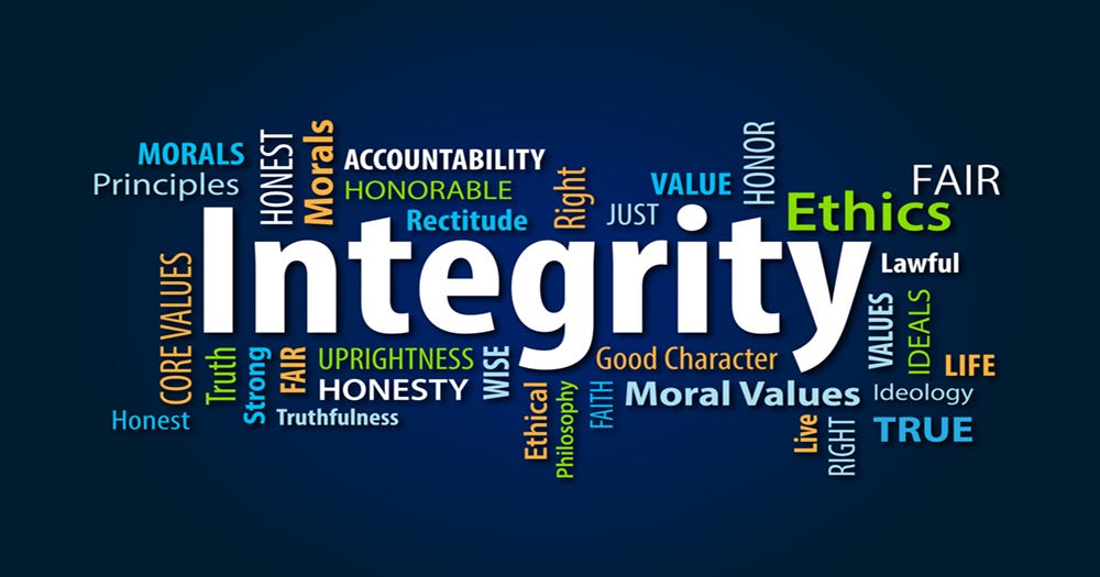 Integrity in Government - by Grace Ainslie - Lady Grace