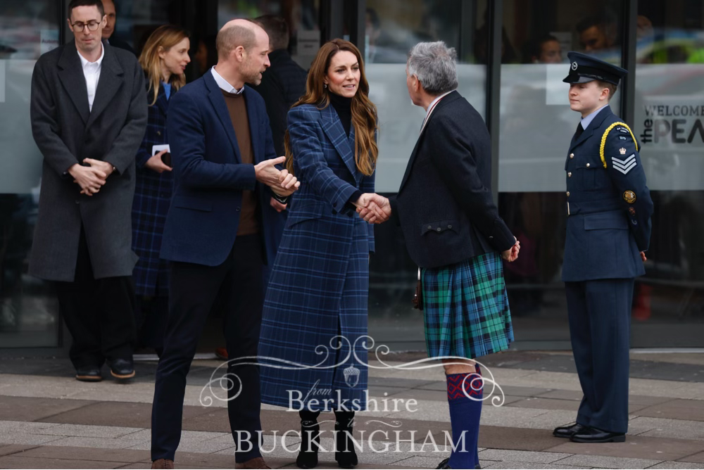 The Duke and Duchess of Rothesay in Stirling and Falkirk