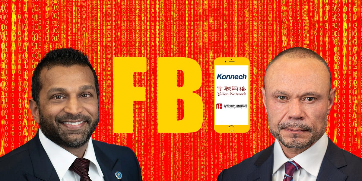 Patel and Bongino: Expose the FBI and Gascón’s Konnech–CCP Election ...