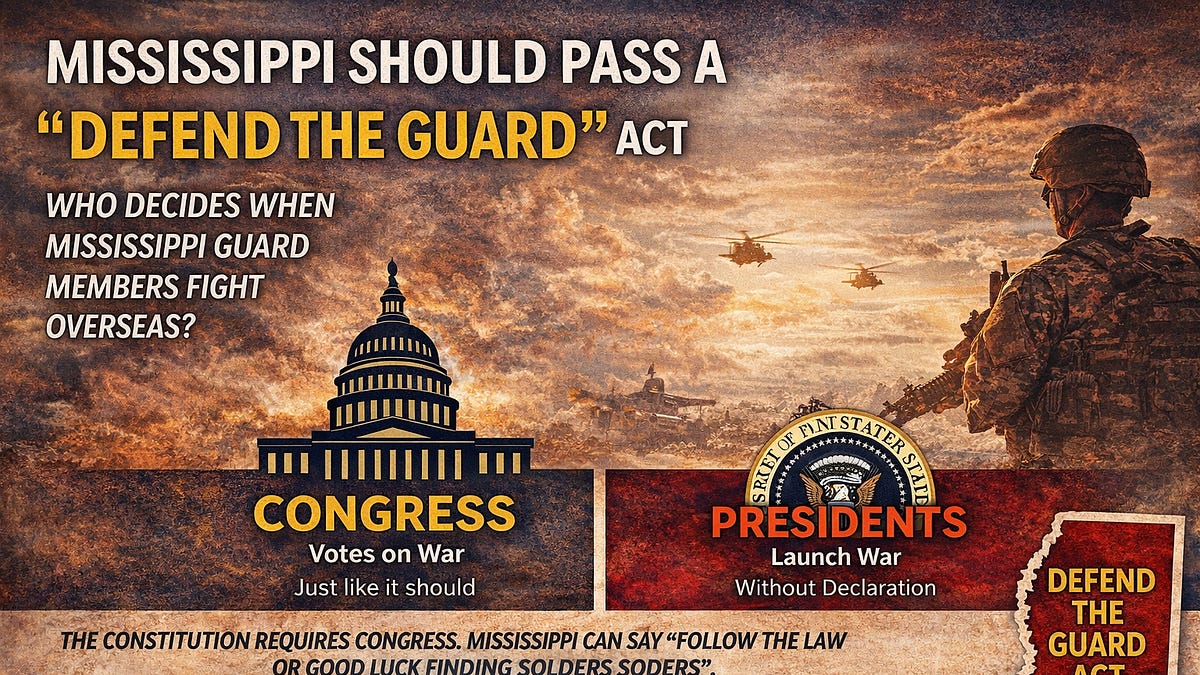 Mississippi Should Pass a “Defend the Guard” Act