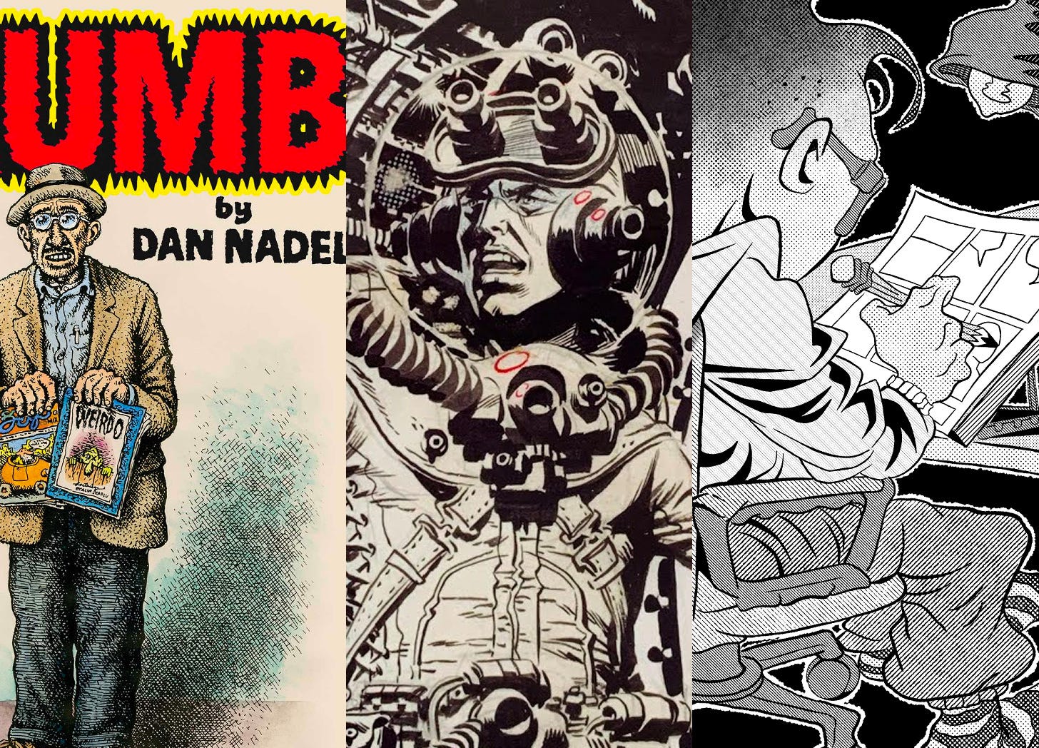 Divebin #4: Crumb Biography, Dan Nadel on Wallace Wood, Drawing Again