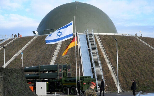 Israel gives Germany Arrow 3 missile defense system, in its largest ...