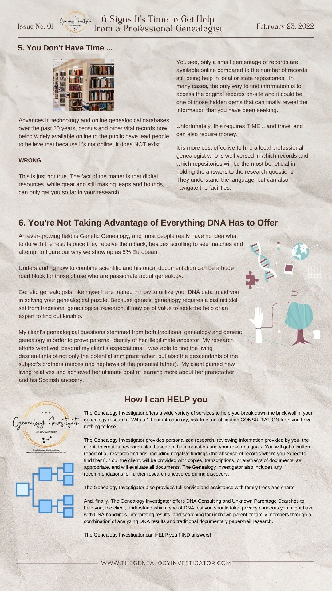 6 Signs It's Time to Get Help from a Professional Genealogist