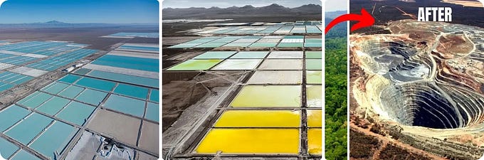 Gavin Mounsey (@gavinmounsey): "This is a Lithium leach field. This is ...