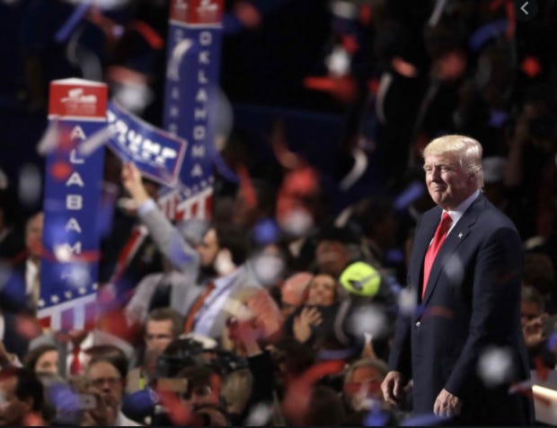 Donald Trump and His Conventions: From Spectator to Star of the Show