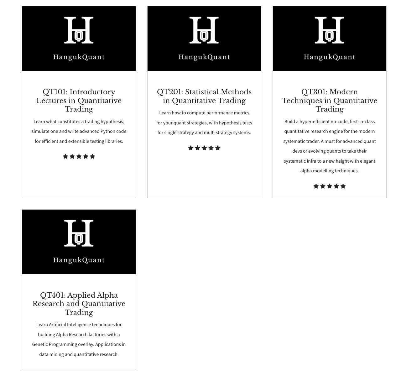 10K MILESTONE; ESSENTIALS FOR QUANTITATIVE TRADING