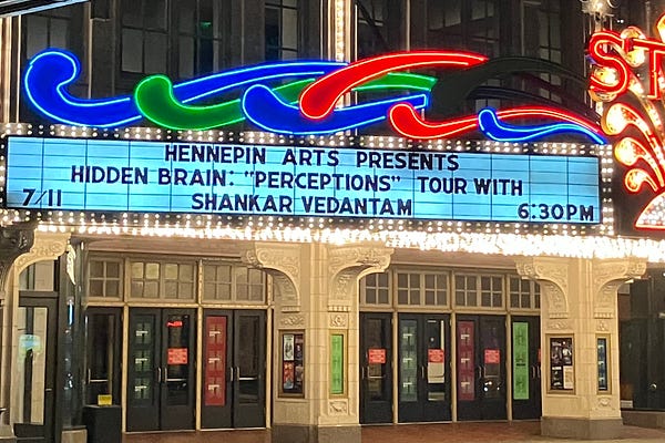 Hidden Brain | Shankar Vedantam | Substack