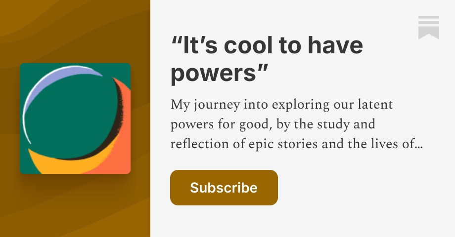 “It’s cool to have powers” | Graham Hodgson | Substack