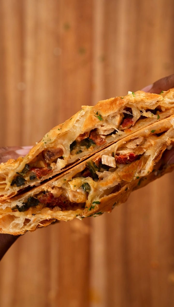 Creamy Tuscan Chicken Pop-Tart - by Brandon Gouveia