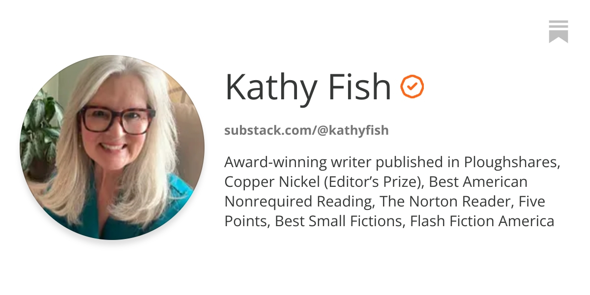 Kathy Fish | Substack
