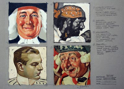 The Benefits of Master Copies - by James Gurney