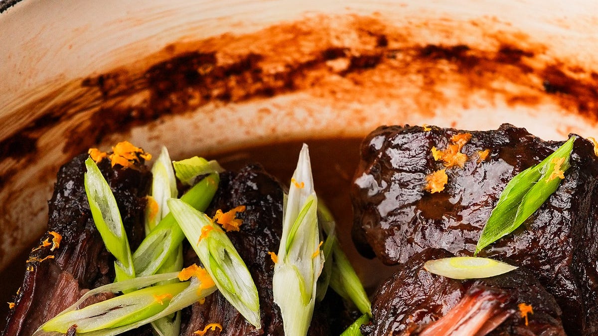 Slow Pot Roast, Reimagined: Miso-Ginger with Coconut Pandan Rice