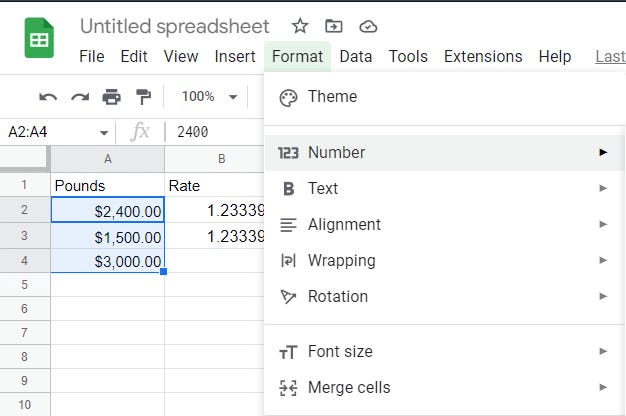 Google Sheets Currency Conversion: The Easy Method