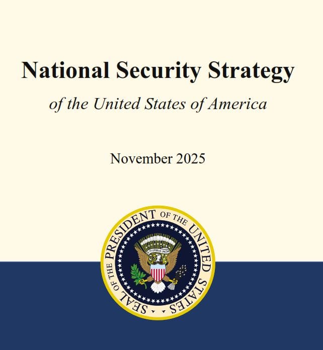 The National Security Strategy - by Julian Macfarlane