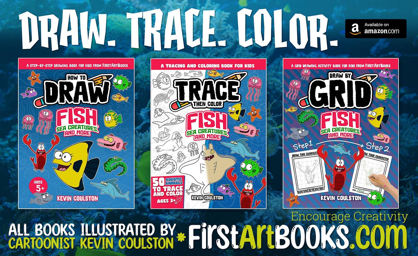 How To Draw An Anglerfish In 6 Easy Steps | Free Activity Page | Fun ...