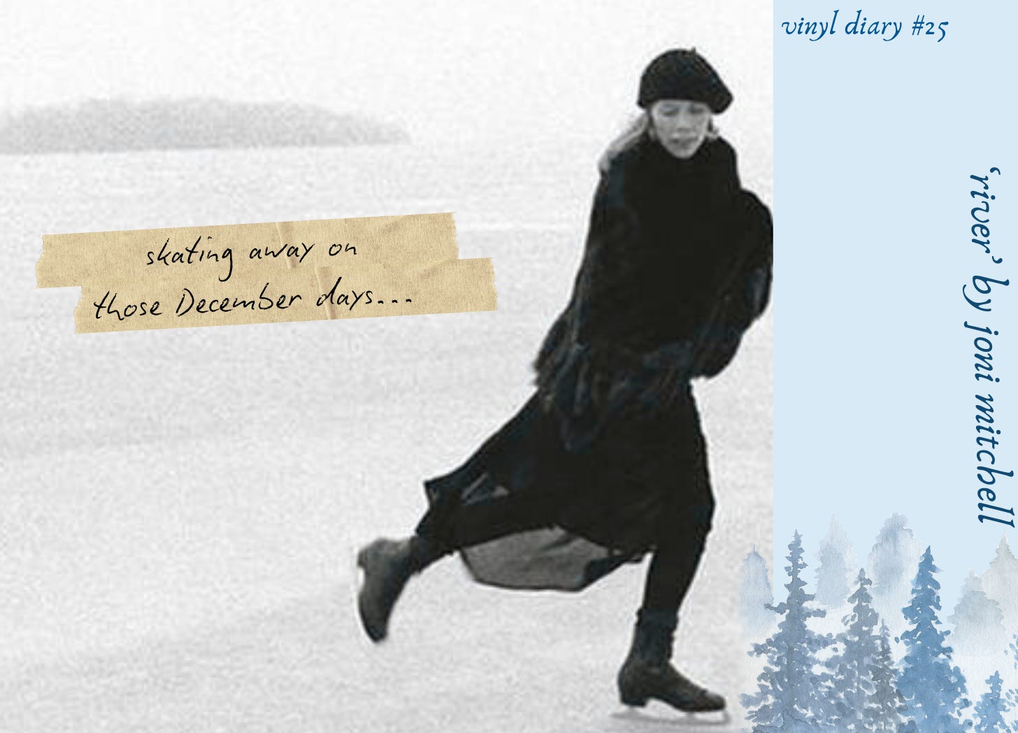 "River" by Joni Mitchell - by Lisa Czarina Michaud