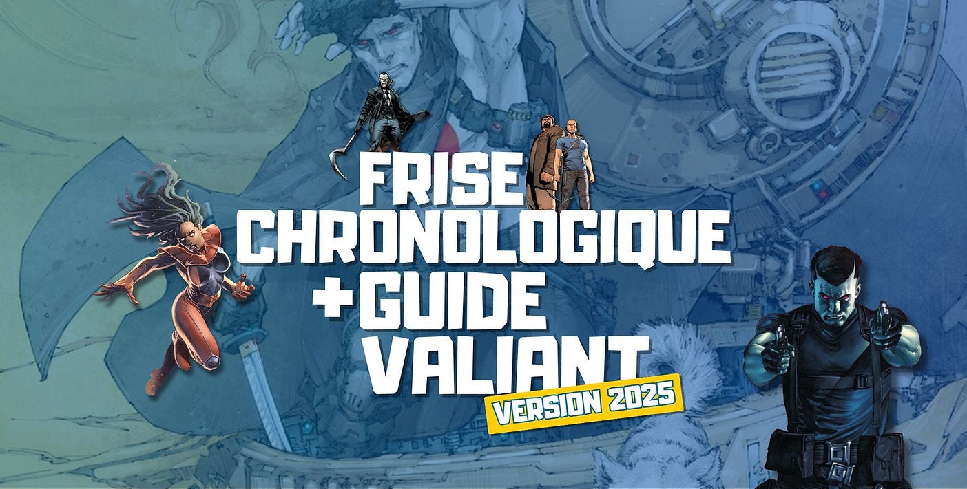 FRISE CHRONOLOGIQUE ET GUIDE VALIANT 2025 - by Thomas CCP