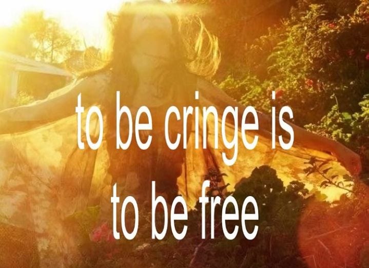 The Case for Being Cringe - by Emilina Lomas, MSc, R.Nutr.