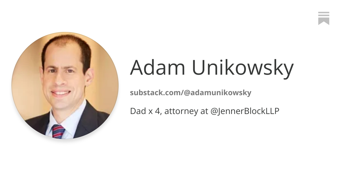 Adam Unikowsky | Substack