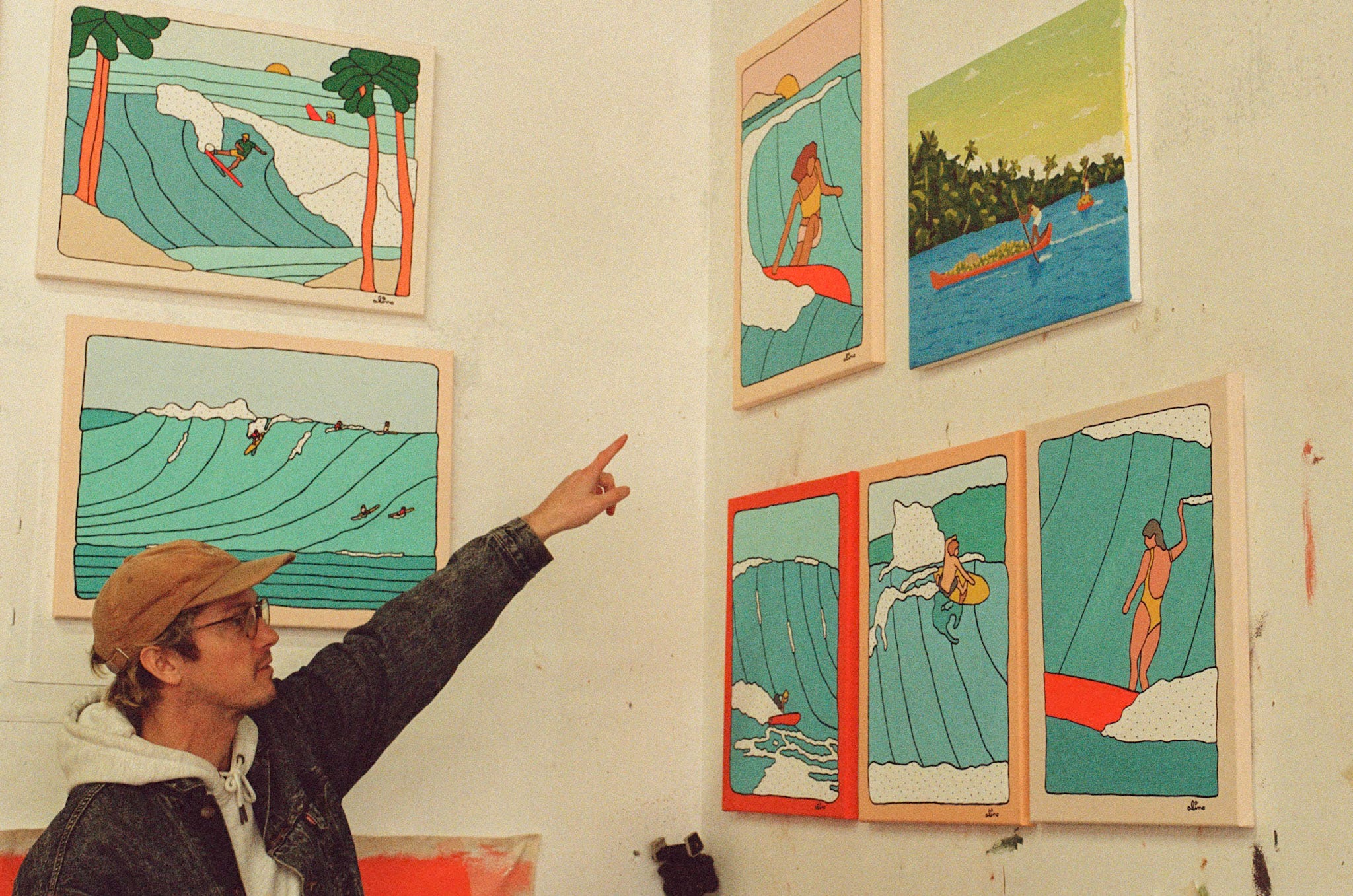Alimo Studio Notes #38 [ Behind the scenes of my show 'Everydays ...
