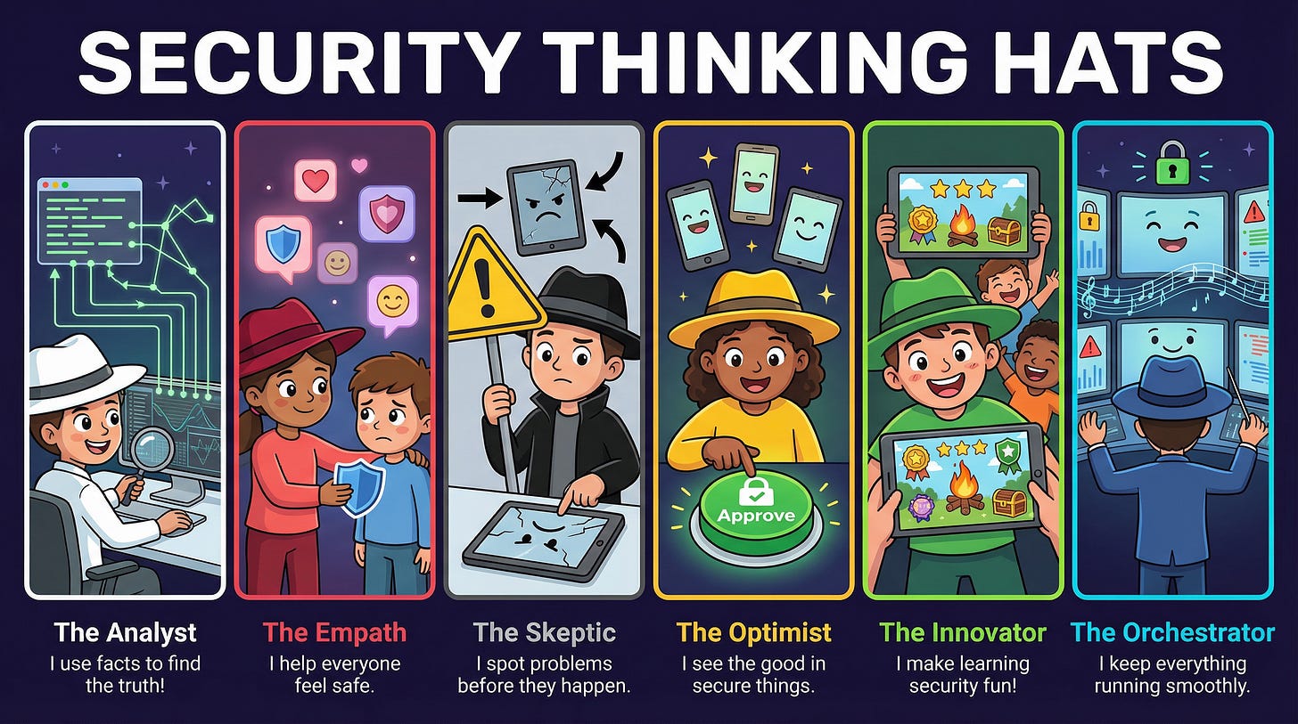 Security Thinking Hats: What Cyberheroes Wear (Even If You Can’t See Them)